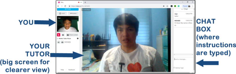 Steps in Using talky.io for our Online Live Tutorial – MCCID Online Courses